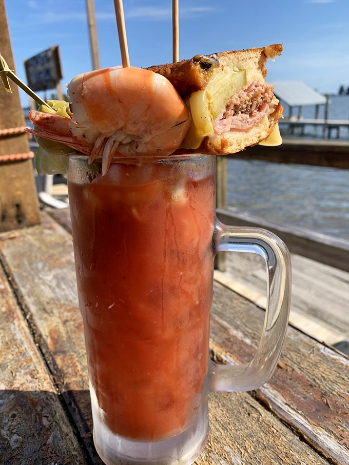 This Bloody Mary isn't just a drink&mdash;it's a full meal disguised as cocktail hour entertainment extraordinaire.