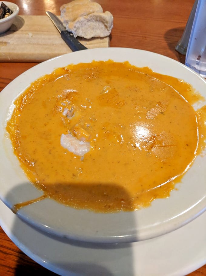 This shrimp and corn chowder isn't just soup&mdash;it's a warm, golden hug in a bowl that whispers, "Everything's going to be alright."