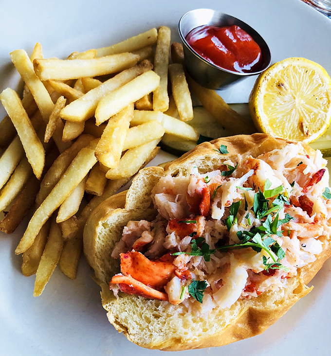 The lobster roll&mdash;where sweet, tender chunks of lobster meat meet buttery perfection. Diet plans, consider yourselves postponed.