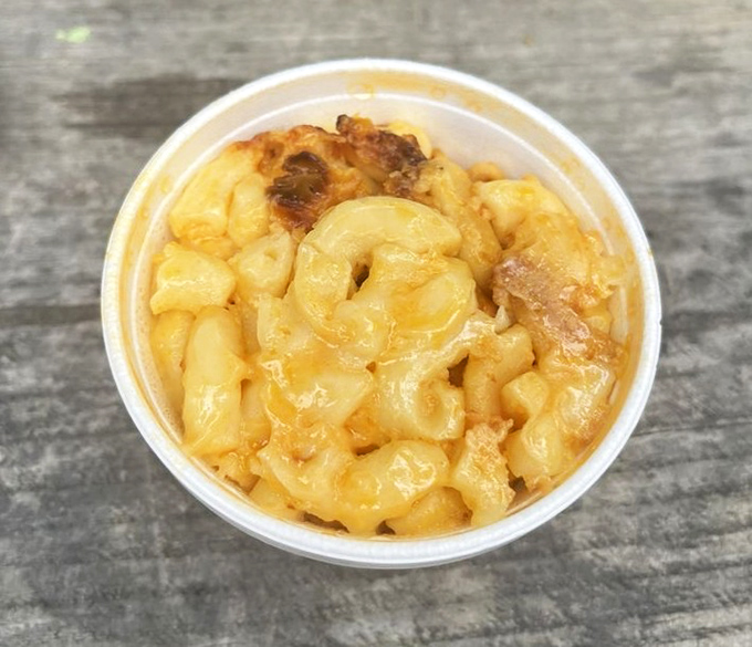 Mac and cheese that doesn't just hug your soul&mdash;it gives it a warm embrace and whispers, "Everything's gonna be alright."