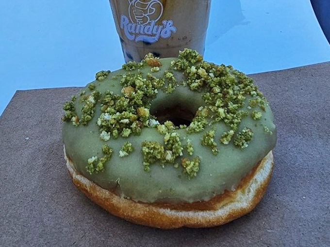 The matcha donut proves that even classics can learn new tricks, with a green tea glaze that would make your yoga instructor approve of your breakfast choices.