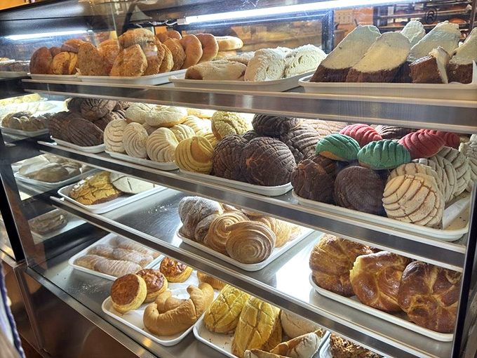 These pastries bring whimsy to the display case, proving that Mexican bakeries understood "eating with your eyes" long before Instagram.