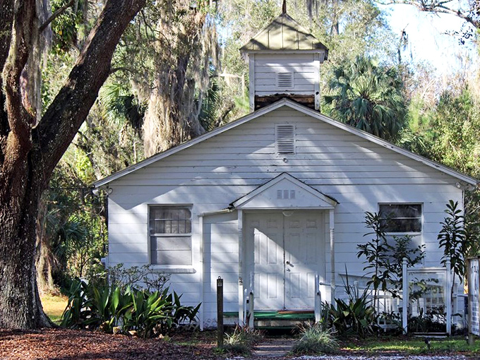 This humble white schoolhouse has educated generations of Floridians, standing as a reminder that some lessons are timeless.