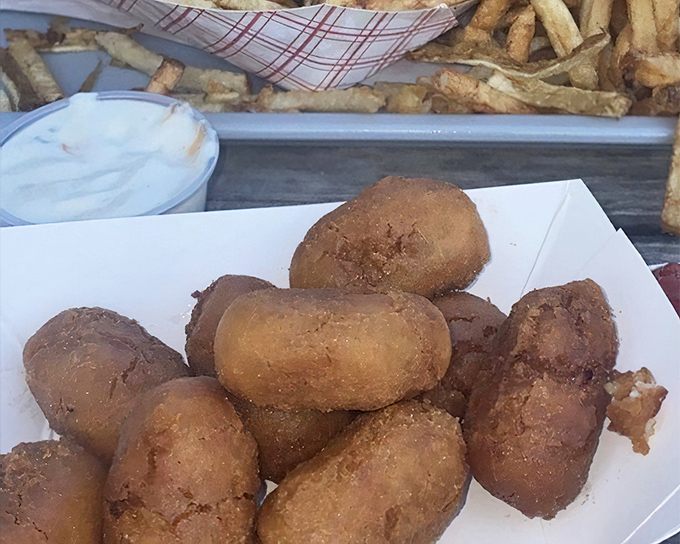 These golden-brown mini corn dogs are what childhood dreams are made of&mdash;crispy outside, savory inside, and utterly irresistible.