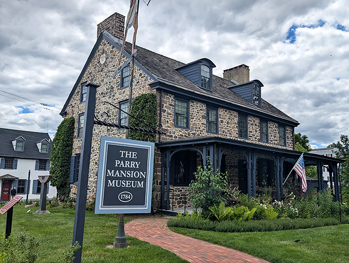 The Parry Mansion Museum stands as New Hope's distinguished elder, sharing centuries of Pennsylvania stories.