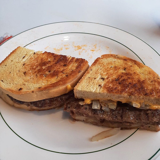 The patty melt &ndash; that perfect marriage of beef, cheese, and grilled bread &ndash; where the melty middle meets crispy edges in sandwich harmony.