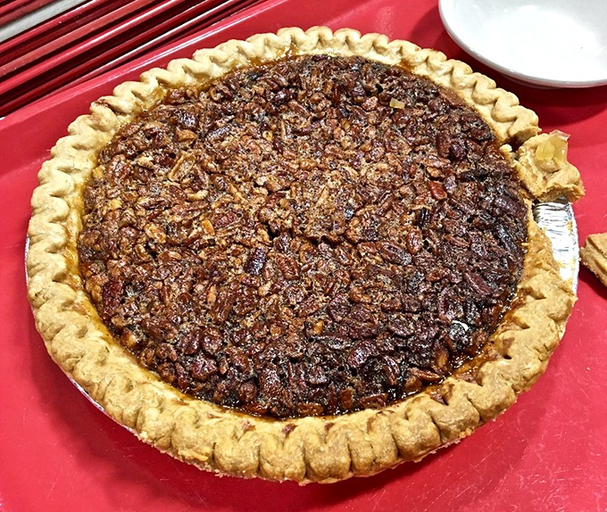 Not all heroes wear capes&mdash;some wear flaky crusts filled with caramelized pecans. This pie isn't dessert; it's the reason you saved room.