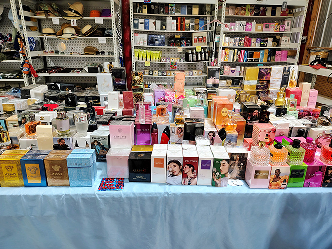 A perfume paradise where you can smell like a million bucks for twenty dollars &ndash; the ultimate olfactory democracy.