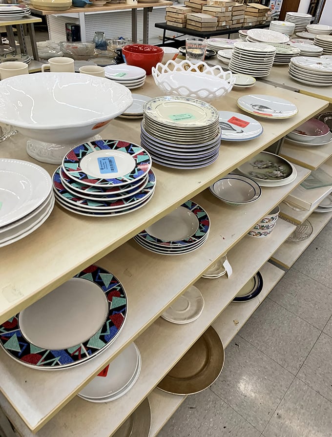 Dish paradise for those who understand that mismatched plates aren't a faux pas&mdash;they're a conversation starter.