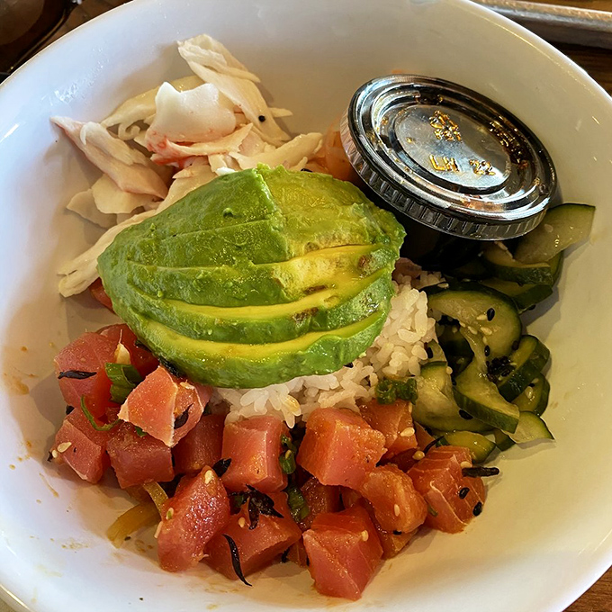 Not your grandmother's rice bowl&mdash;unless your grandmother was a Hawaiian surf goddess with impeccable taste in fresh fish.
