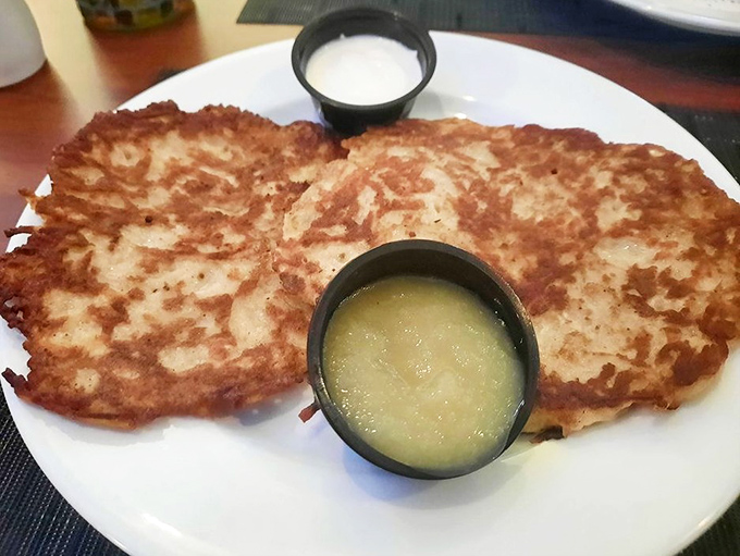 Golden-brown potato pancakes with their crispy edges and tender centers&mdash;the kind that make you wonder why we don't eat these daily.