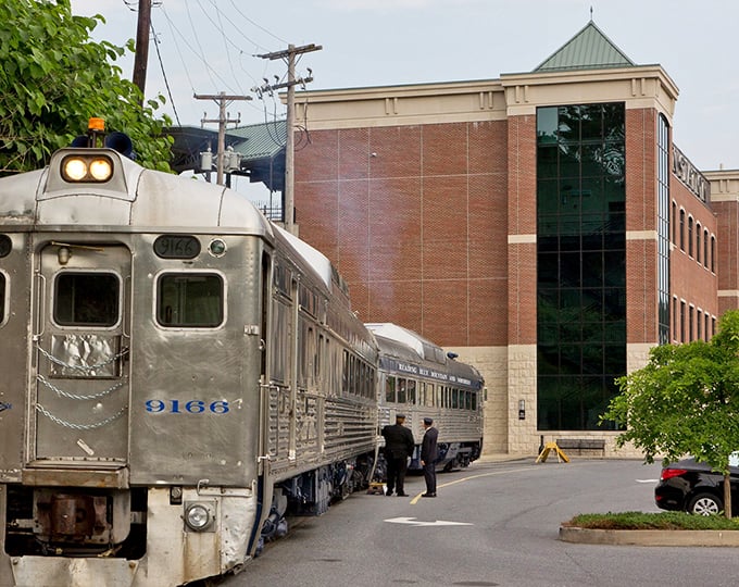 All aboard for a glimpse of transportation history! This vintage railcar reminds us that before highways crisscrossed America, steel wheels connected Pottsville to the world.