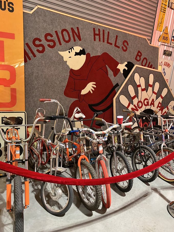 The BMX collection would make any Gen-Xer weep with nostalgia. These weren't just bikes&mdash;they were freedom machines for suburban kids everywhere.