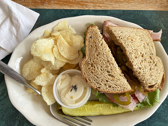 A sandwich that respects the fundamentals&mdash;good bread, fresh ingredients, and no unnecessary showing off. Like a reliable friend who always shows up when needed.