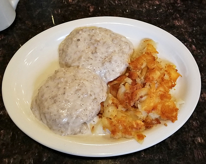 Biscuits and gravy &ndash; the breakfast equivalent of a warm hug from your grandmother. Comfort food that whispers, "Go back to bed after this."
