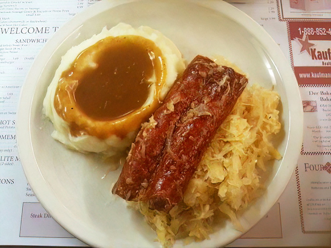 Sausage gravy and mashed potatoes: the comfort food equivalent of a warm hug from your favorite aunt who always sneaks you extra dessert.