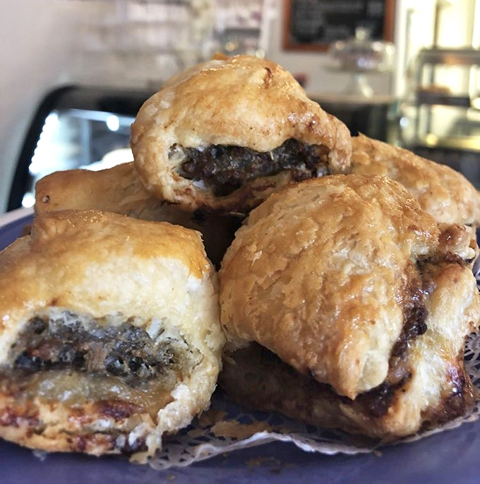 These sausage rolls are what hot dogs wish they could be when they grow up—wrapped in buttery pastry instead of questionable bread.