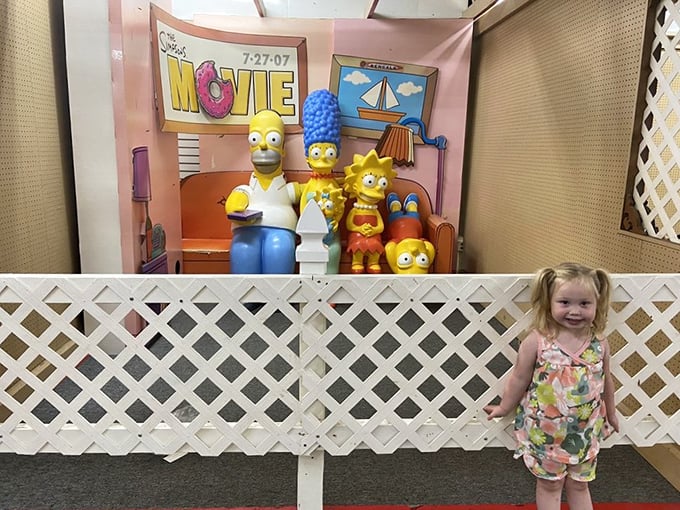 The Simpsons display proves everything eventually becomes collectible&mdash;even America's favorite dysfunctional cartoon family has found a second home here.
