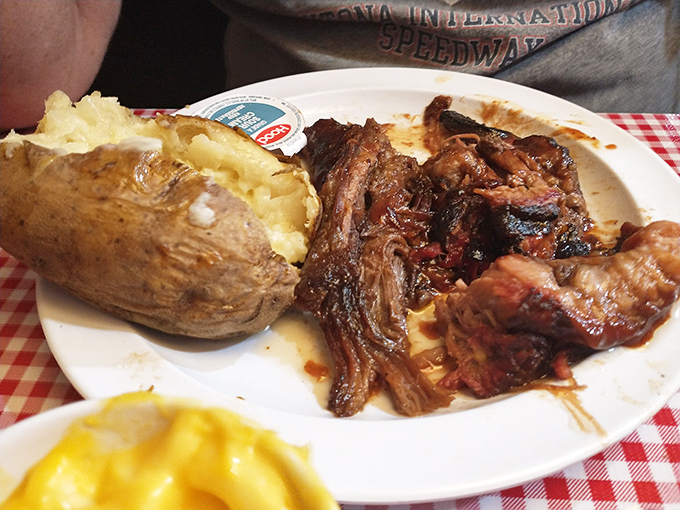 Brisket that doesn't need a knife &ndash; just a gentle nudge with your fork. That smoke ring isn't just pretty; it's a badge of barbecue honor.
