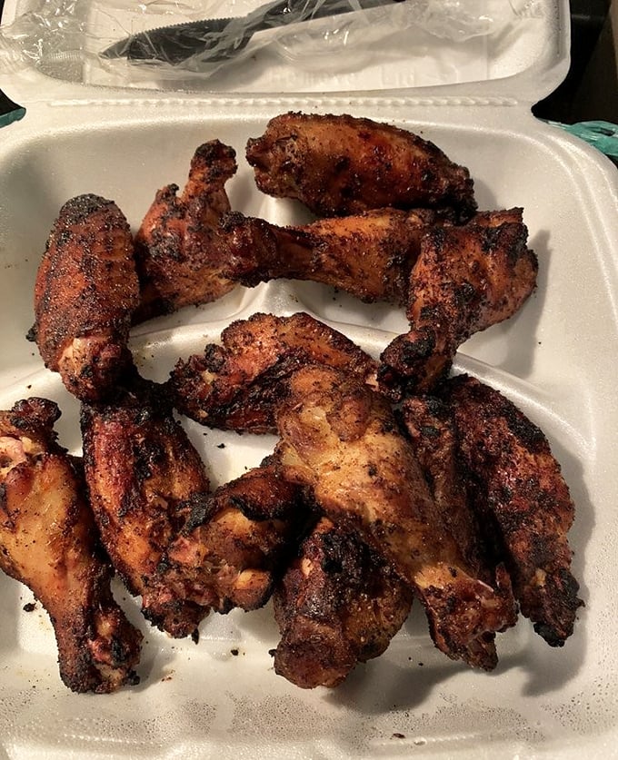 Golden-brown smoked wings that prove chicken can be just as exciting as any other barbecue star.