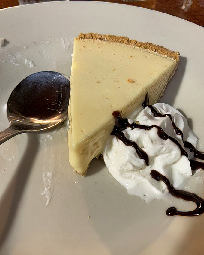 Key lime pie gets all the glory, but this sour orange pie with whipped cream might be Florida's best-kept dessert secret. Tangy, sweet, and utterly unforgettable.