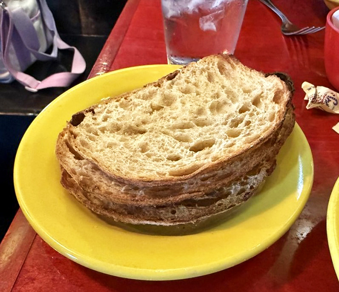 Sourdough with character and substance. The kind of toast that makes you wonder why you ever settled for lesser bread all these years.