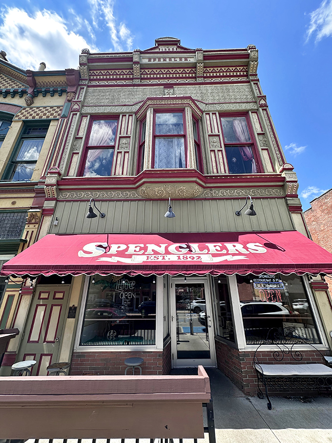 Spengler's Restaurant has been serving comfort food since 1892, housed in a Victorian facade that's more ornate than your aunt's china cabinet.