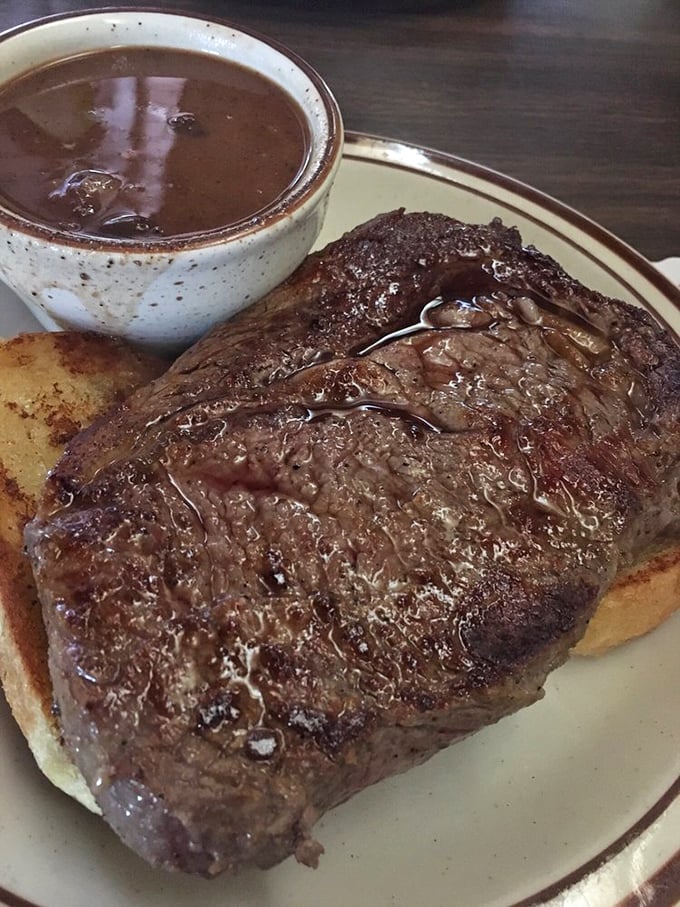 When meat meets fire with this level of expertise, the result is a steak that makes you question every other steak you've ever eaten.