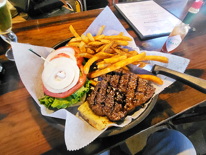 A burger that doesn't need fancy toppings to impress&mdash;just quality beef, melty cheese, and fresh fixings. Comfort food that speaks a universal language.