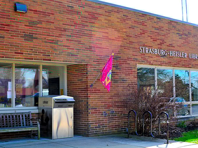The Strasburg-Heisler Library&mdash;where locals still believe books are the original portable entertainment device that never needs charging or software updates.