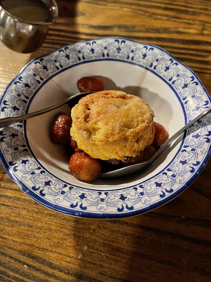 Strawberry shortcake that would make your grandmother both proud and jealous. Simple, honest desserts are the perfect finale to a Texas feast.