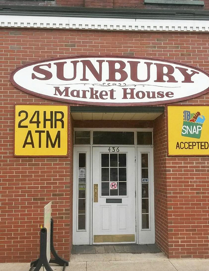 The Sunbury Market House serves as the town's culinary heartbeat, where local flavors and community connections are always on the menu.