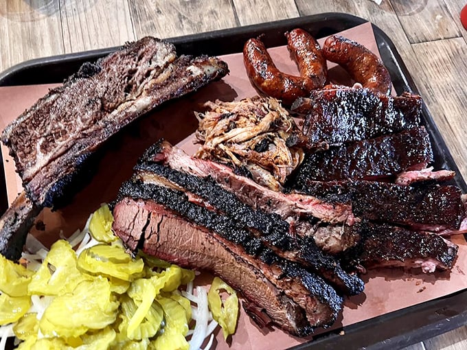 This isn't just a meal; it's a carnivorous adventure that makes vegetarians question their life choices from across the room.