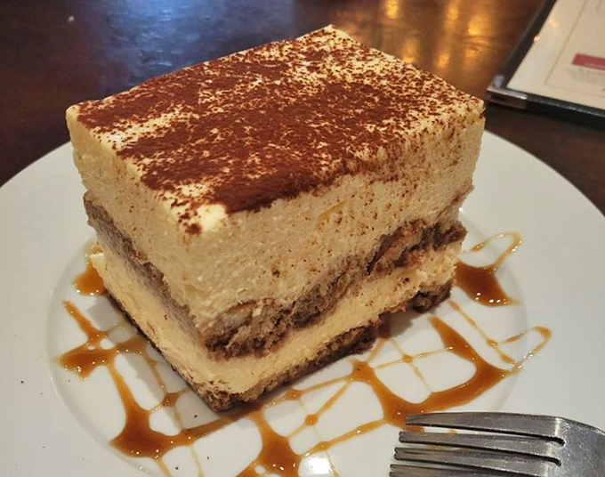 Tiramisu that doesn't just satisfy your sweet tooth&mdash;it throws a party for it, complete with caramel drizzle confetti.