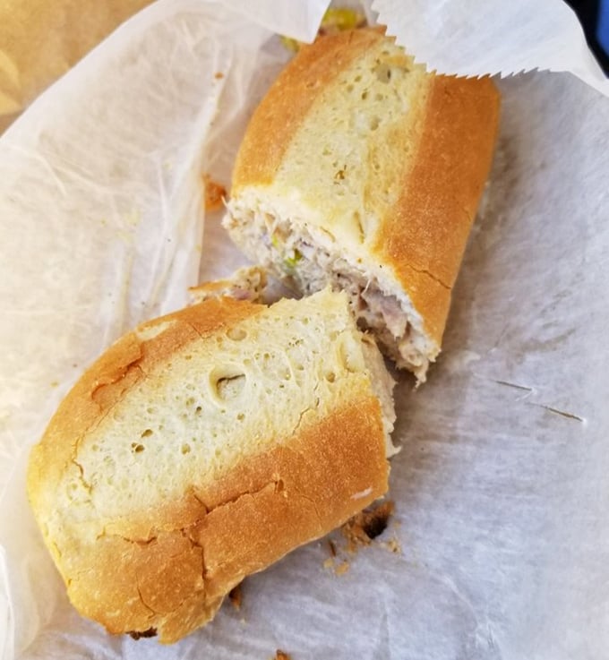 Sandwich architecture at its finest. The bread-to-filling ratio achieves that elusive balance that sandwich scientists have sought for generations.