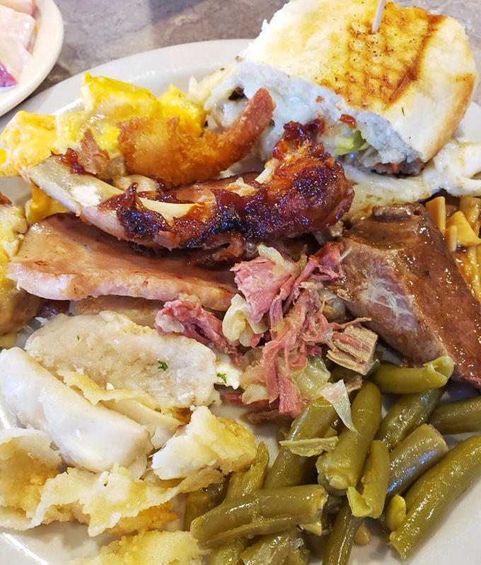 A plate that would make any Midwesterner misty-eyed&mdash;comfort food that doesn't just feed the stomach but somehow nourishes the soul too.