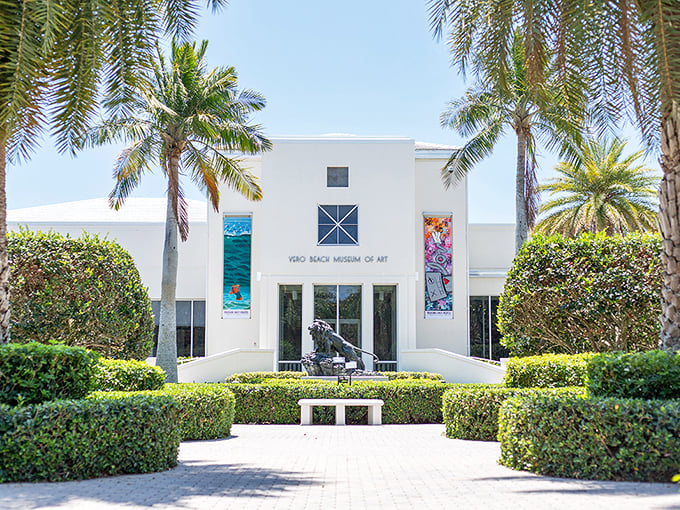 Art thrives where palm trees sway. The Vero Beach Museum of Art proves cultural sophistication doesn't require big-city stress.