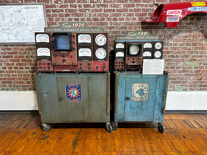 These vintage Sun electronic diagnostic testers remind us of a time when mechanics were part wizard, part scientist, and cars weren't just rolling computers.