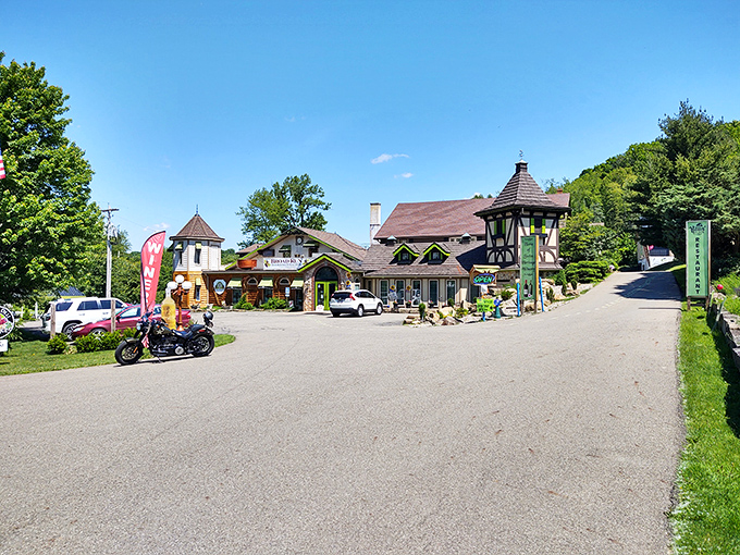 These Alpine-inspired buildings house treasures worth discovering. Like finding an unexpected chocolate center in a praline, each shop offers its own sweet surprise.