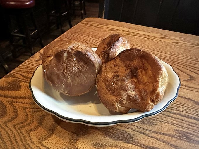 Yorkshire puddings that puff up with such majesty they deserve their own coat of arms. These airy delights were born to soak up gravy.
