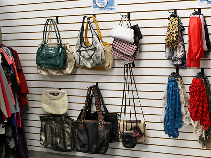 Handbag heaven where yesterday's designer splurges become today's affordable finds, each with stories from their previous lives.