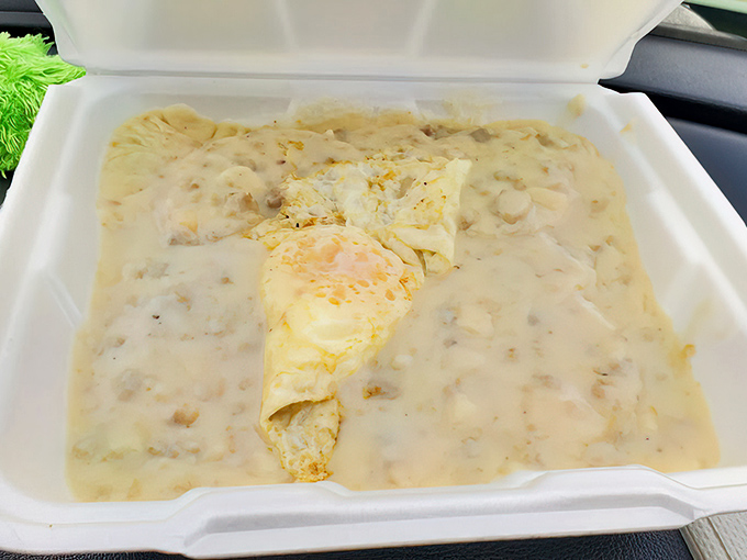 Fluffy biscuits swimming in creamy sausage gravy - comfort food that hugs you from the inside out.