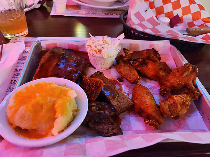 The holy trinity of BBQ perfection&mdash;ribs, chicken, and sides that know their supporting role but still manage to steal scenes like a young Meryl Streep.