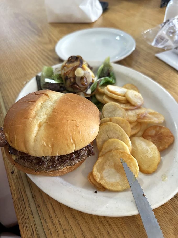 This isn't just a burger &ndash; it's coastal comfort food that understands the assignment completely.