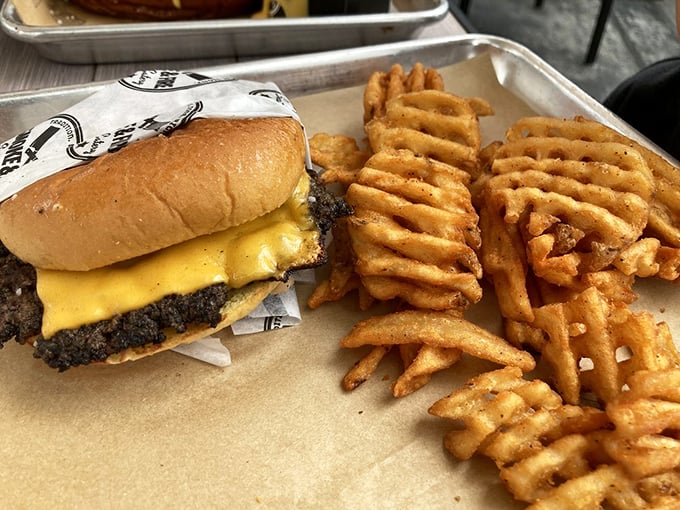 This isn't just a cheeseburger&mdash;it's a smoky, melty masterpiece that makes you wonder why you'd ever order anything else.