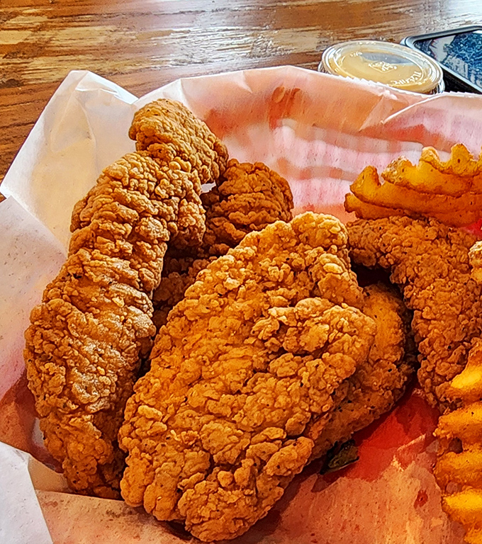 Chicken tenders that actually taste like chicken&mdash;a culinary miracle that deserves far more celebration than it typically receives.