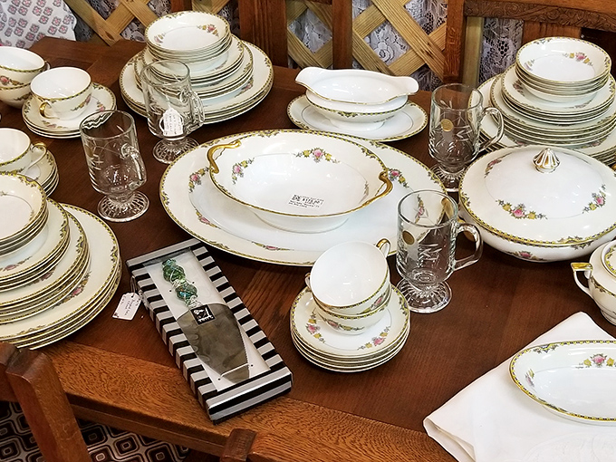 Fine china that's survived decades of dinner parties now waits patiently for your table, where it will witness entirely new conversations.
