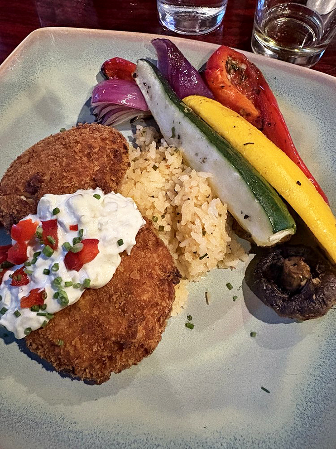 These crab cakes are what Maryland wishes it made&mdash;golden-crisp exterior, minimal filler, and enough crab to make Neptune jealous.