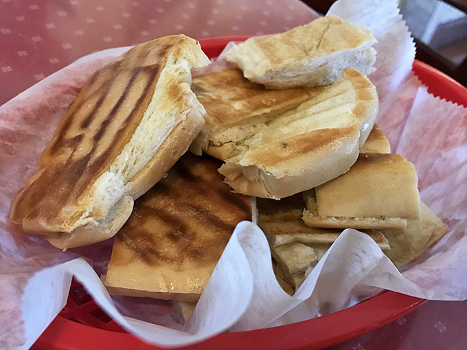Cuban bread, pressed and perfect &ndash; the foundation of greatness. Like Frank Sinatra said about Jack Daniel's, this is the nectar of the gods.