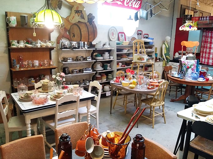 Grandma's china cabinet got an upgrade! From Depression glass to Pyrex patterns that disappeared before the internet could make them famous again. 